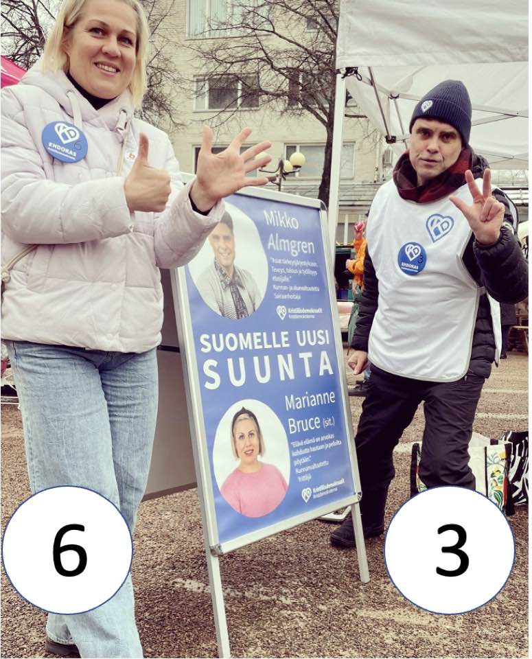 Kaakkois-Suomessa toiveikkuus nousee kansanedustajan paikasta - ”Jokainen ääni KD:lle nyt ...